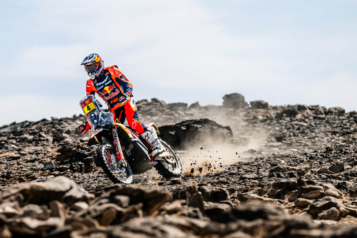 Daniel Sanders se llevó el prólogo del Dakar 2025 - Exclusivo Motos