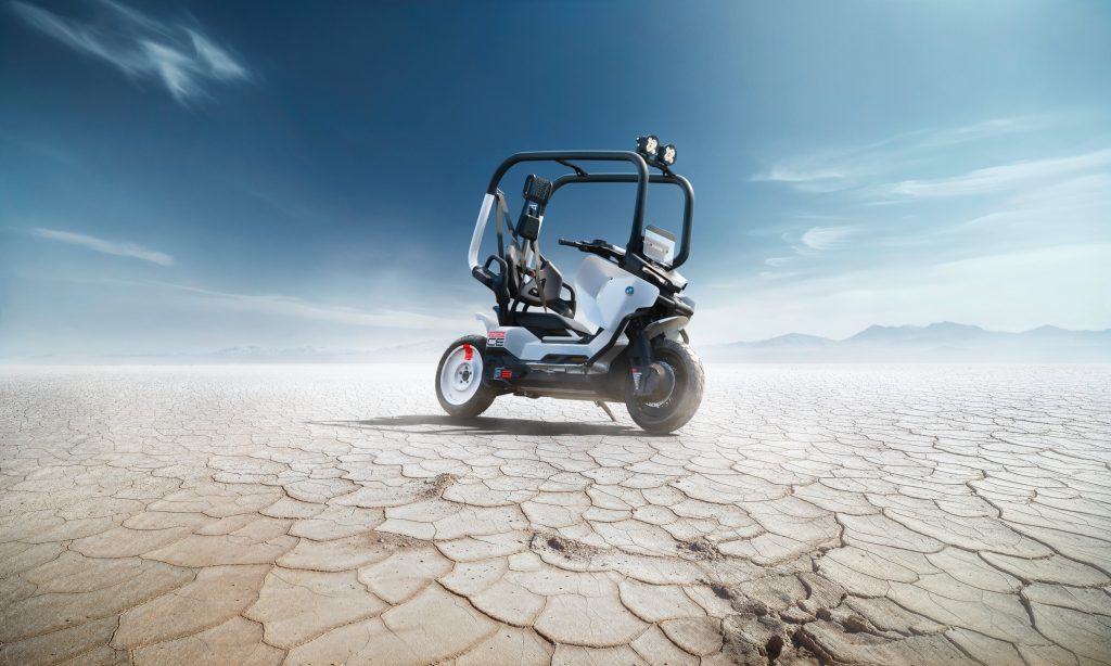 BMW Vision CE: vuelve la moto "con techo" - Exclusivo Motos